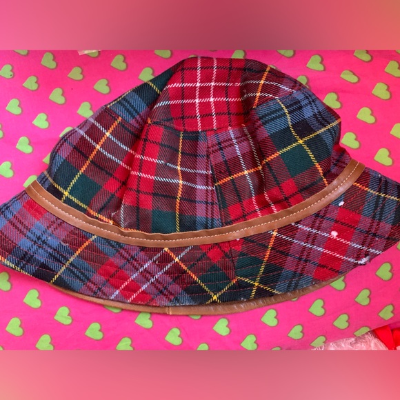 Coach | Accessories | Red Plaid Authentic Coach Hat See Photos | Poshmark